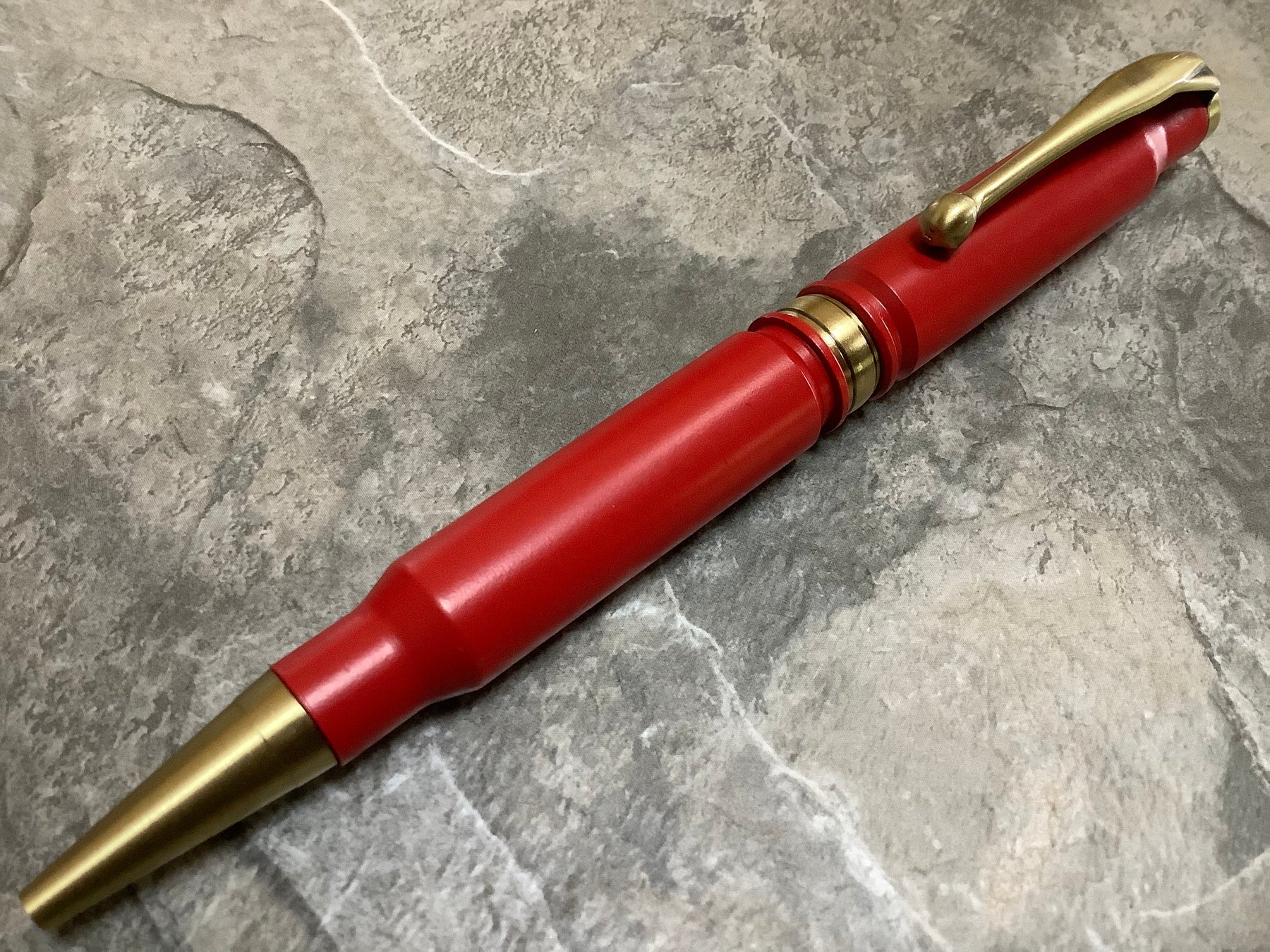 .308 USMC Red Cerakoted Pen – Custom Casings
