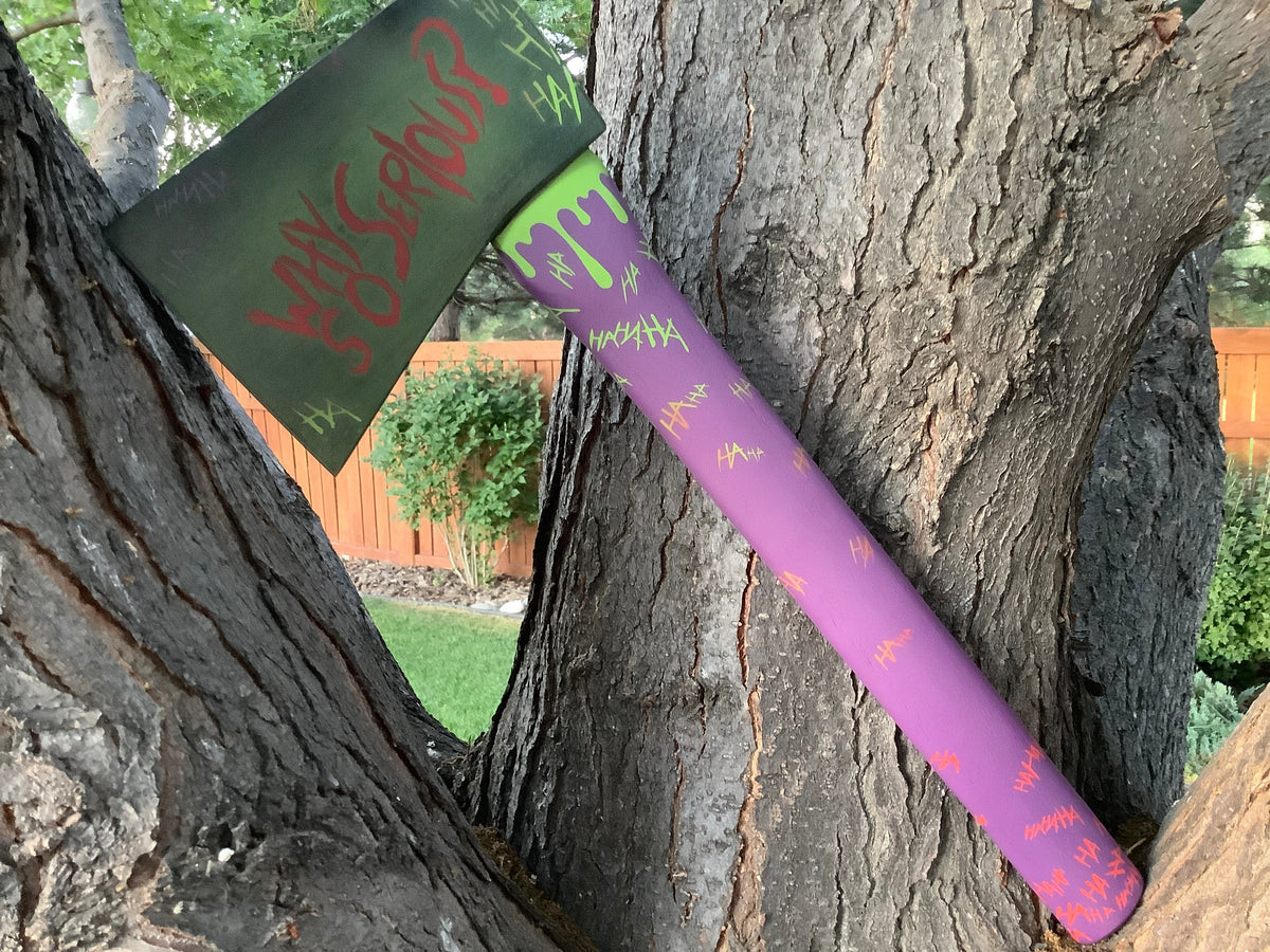 Joker "Commander" Throwing Axe – Custom Casings