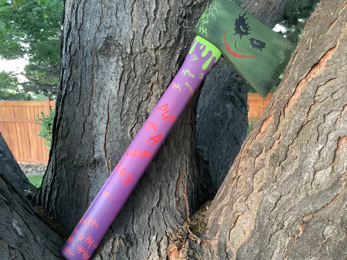 Joker "Commander" Throwing Axe – Custom Casings